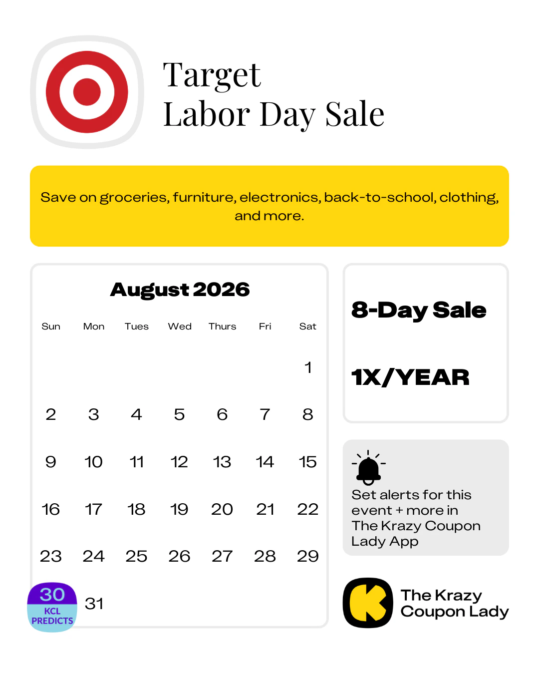 The Best Target Labor Day Sale Deals: What to Shop For - The Krazy ...