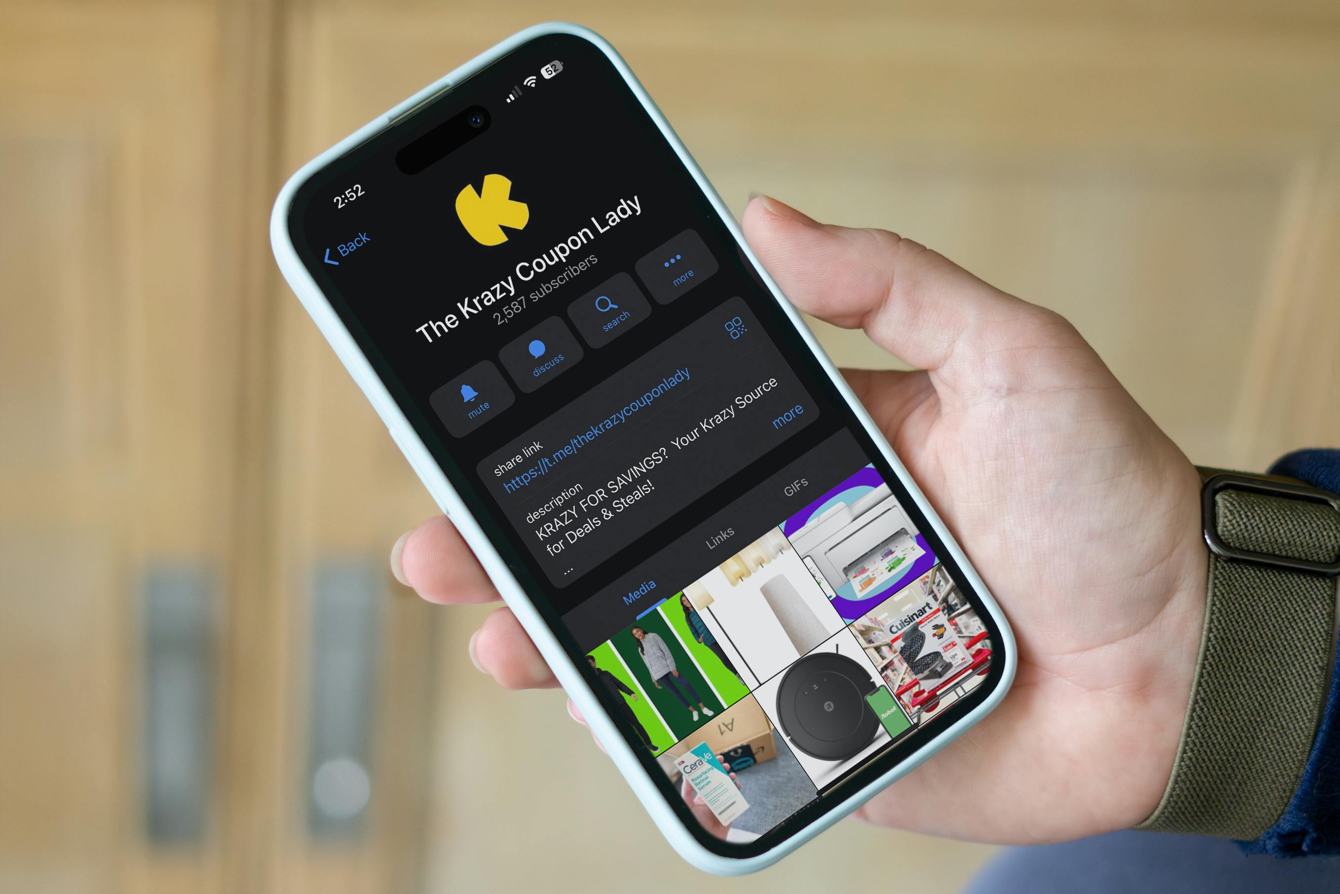 The Krazy Coupon Lady - Landing Page