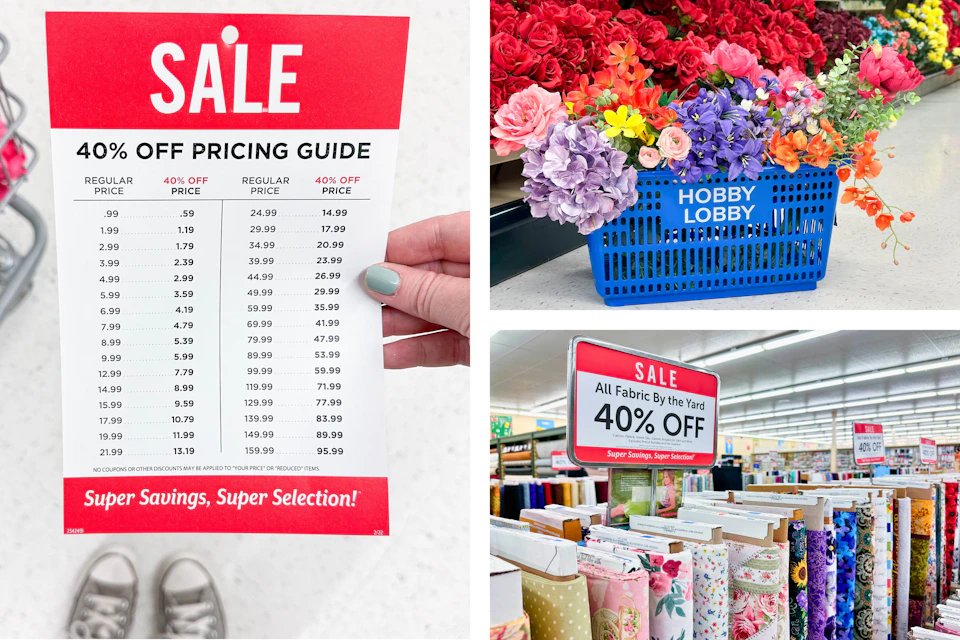 Hobby Lobby Sale Schedule 2026: When Every Markdown Happens - The Krazy ...
