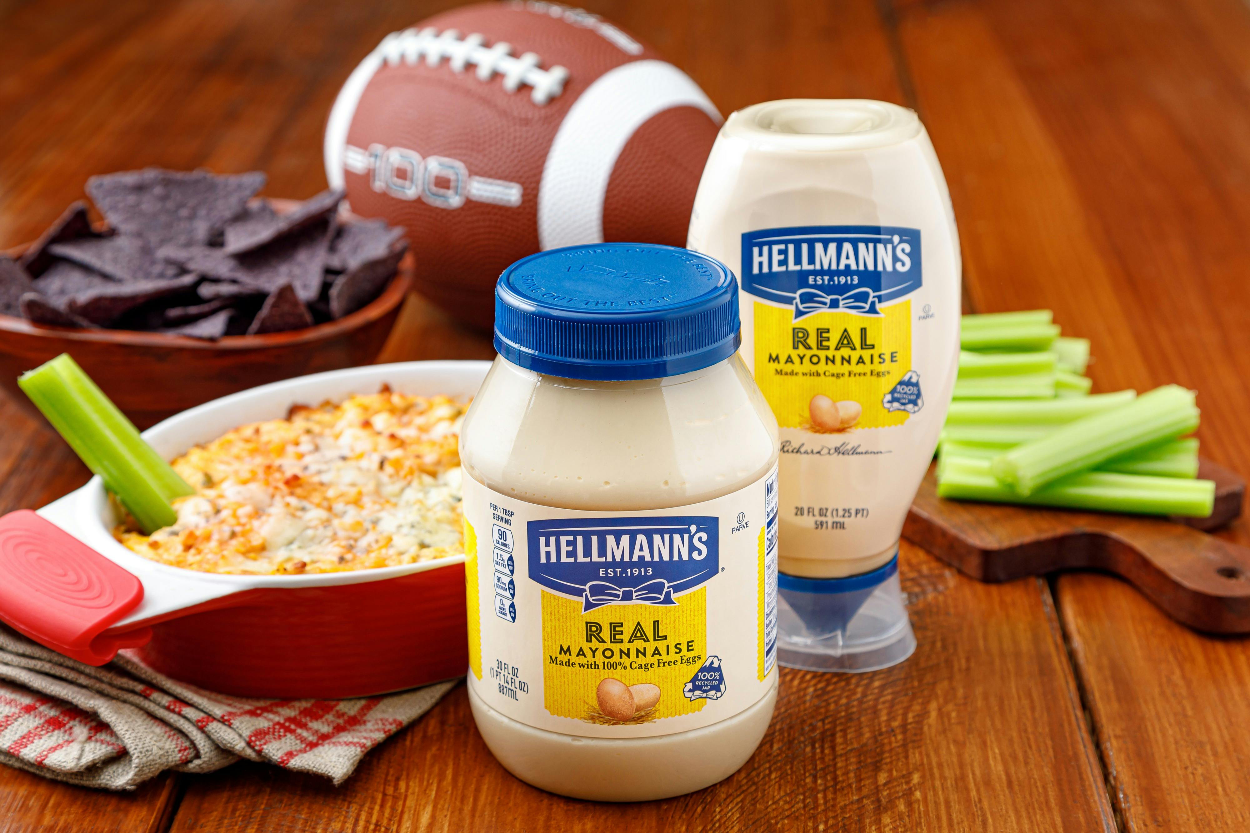 Cheap and Easy Game Day Dip Recipes with Hellman's Mayo - The Krazy ...