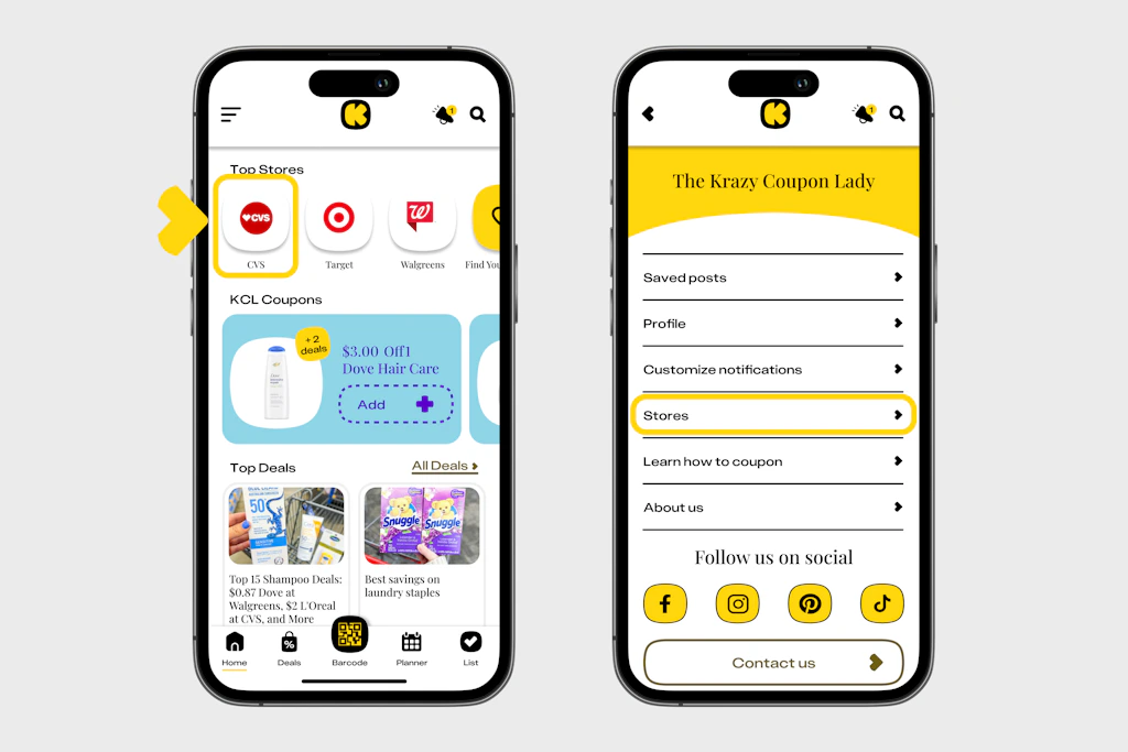 How to Link Your CVS Account to the KCL App - The Krazy Coupon Lady