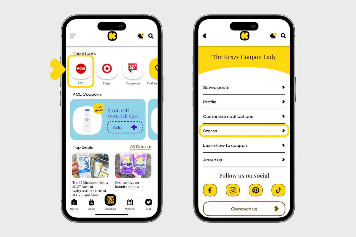 How to Link Your CVS Account to the KCL App - The Krazy Coupon Lady