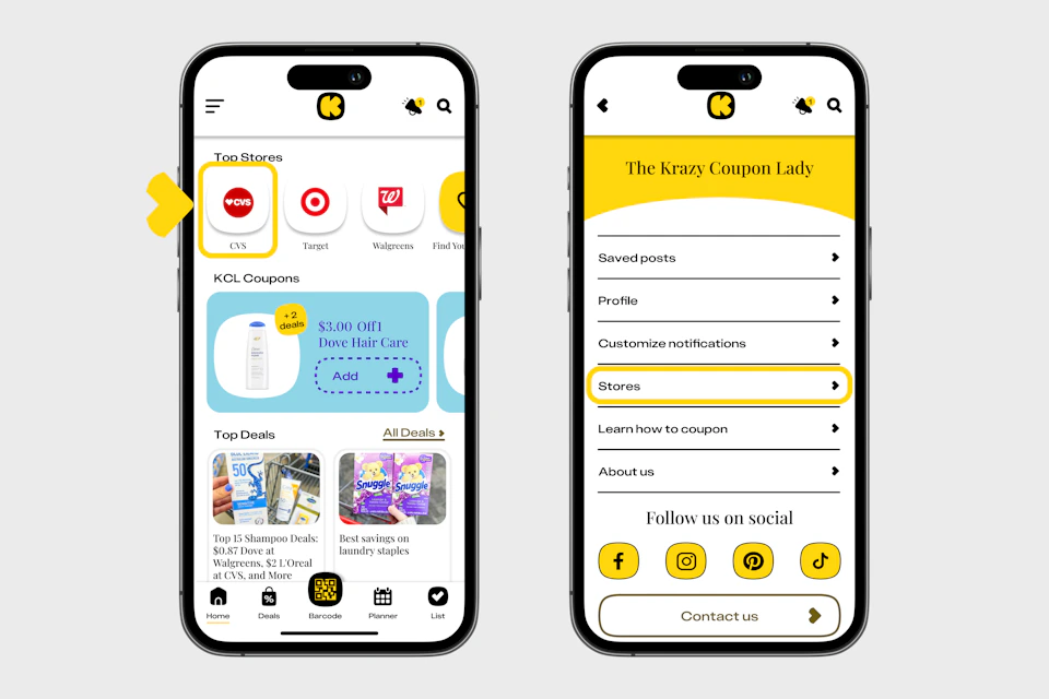 How to Link Your CVS Account to the KCL App - The Krazy Coupon Lady