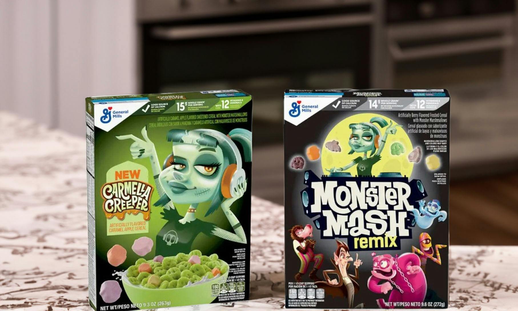 Monster Cereals Get a Fresh New Character With Carmella Creeper - The ...