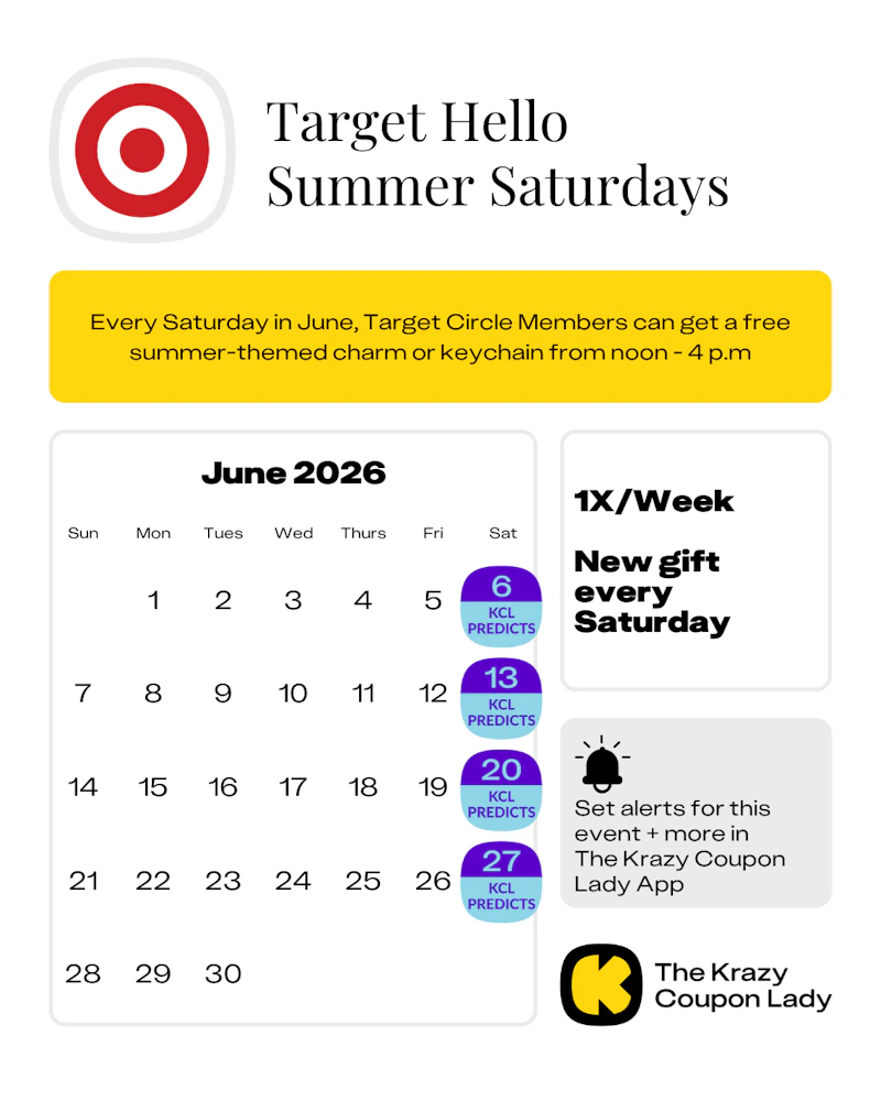 Target Hello Summer Saturdays 2026: Will Free Charms and Keychains ...