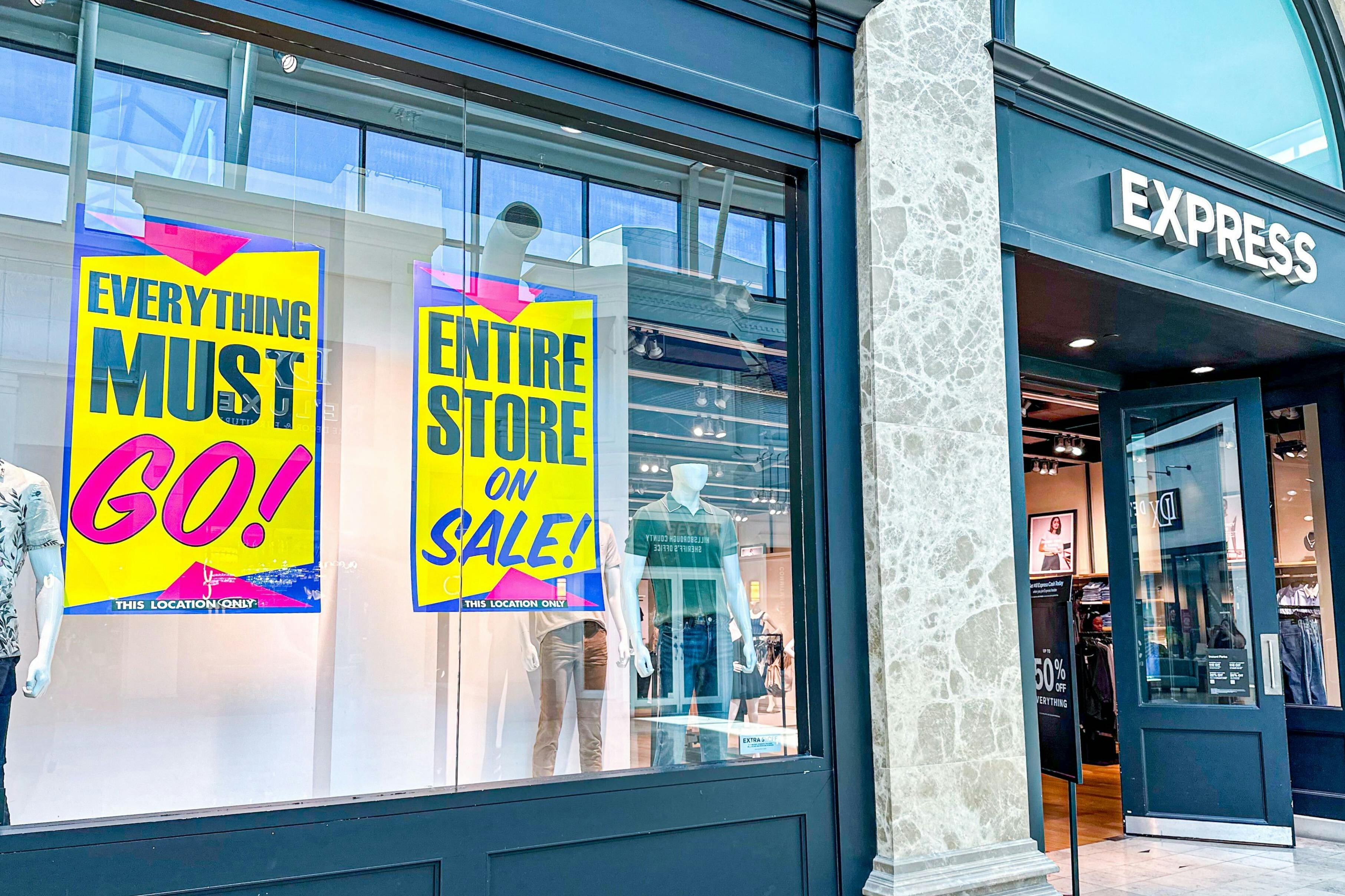 Express Liquidation Sales: See Everything on Sale With 100 Express ...