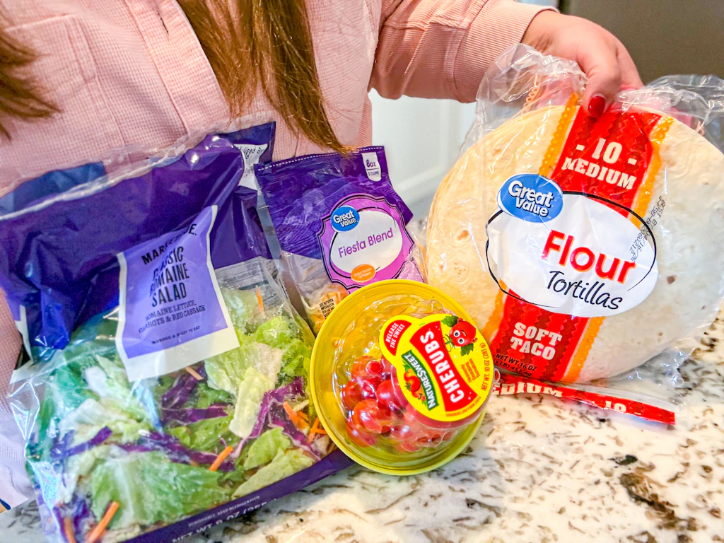 5 Dinners for 5 People Under $75 at Walmart | Meal Plan - The Krazy ...