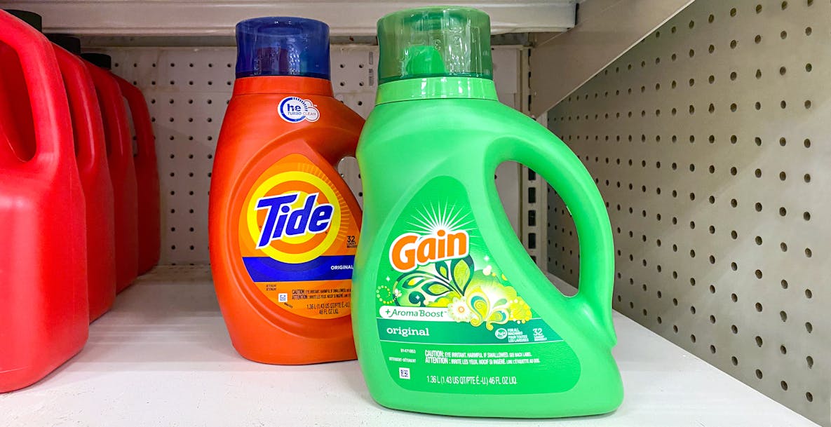 Gain vs. Tide: Which Detergent Offers Better Value? - The Krazy Coupon Lady