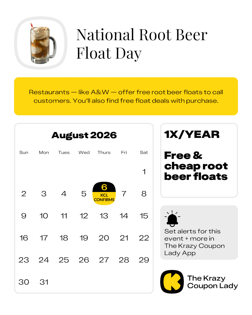 National Root Beer Float Day: Where to Find Free or Cheap Root Beer ...
