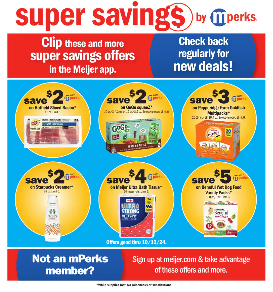Meijer Weekly Ad and Deals Sept. 29 - Oct. 5, 2024 - The Krazy Coupon Lady