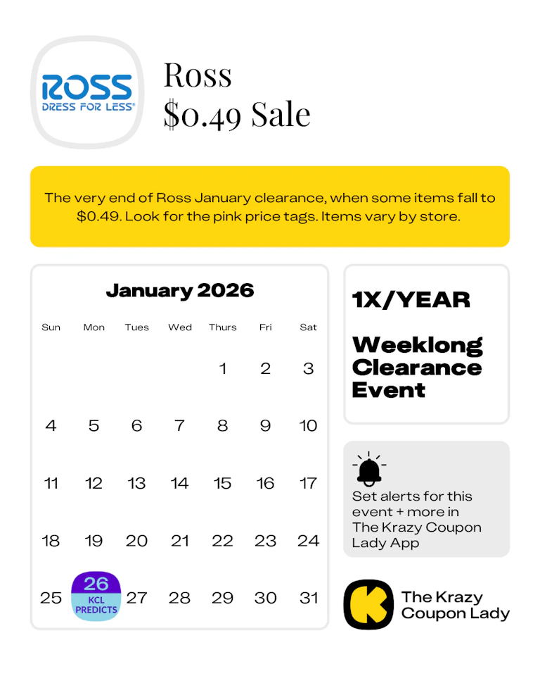 Ross $0.49 Sale 2026: How to Shop this Scavenger Hunt of a Sale - The ...