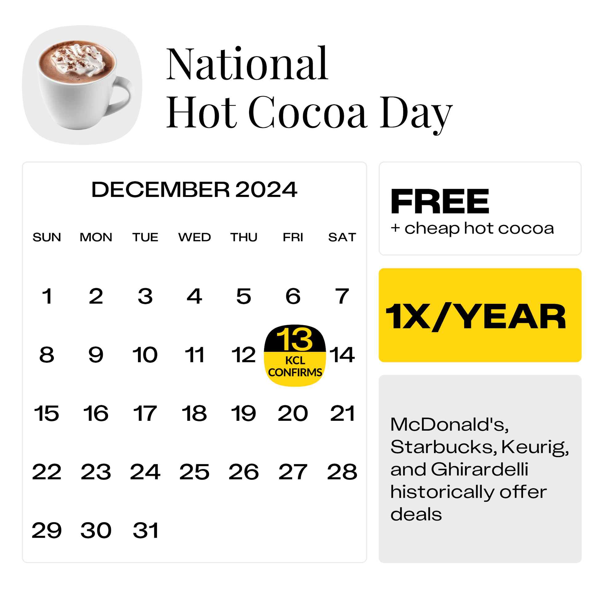 Sip on These National Hot Cocoa Day Deals on Dec. 13 - The Krazy Coupon ...