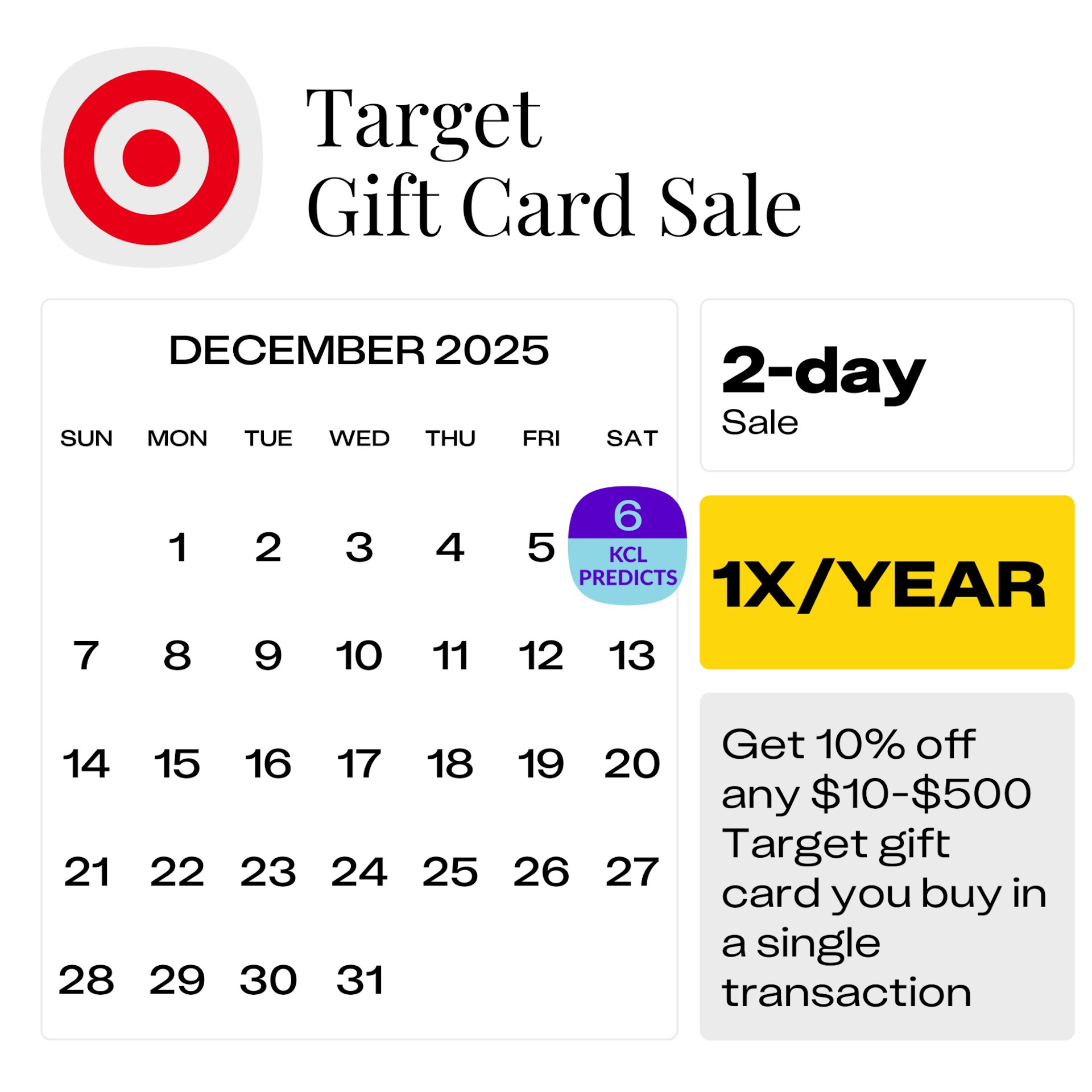 Target Gift Card Sale 2025: How to Grab Them For 10% Off - The Krazy ...
