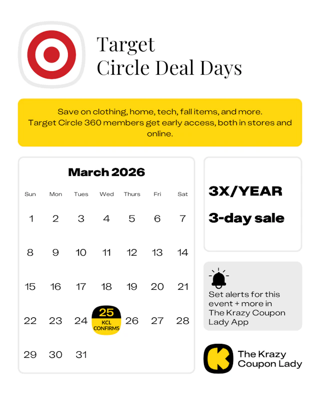 Target Circle Deal Days: Confirmed Dates, Early Access & Top Deals ...