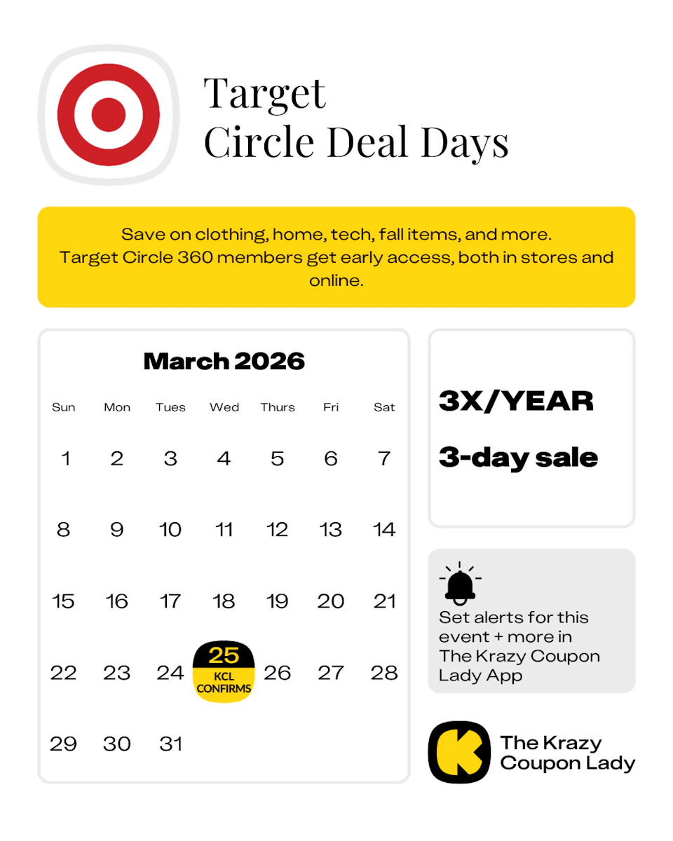 Target Circle Deal Days: Confirmed Dates, Early Access & Top Deals ...