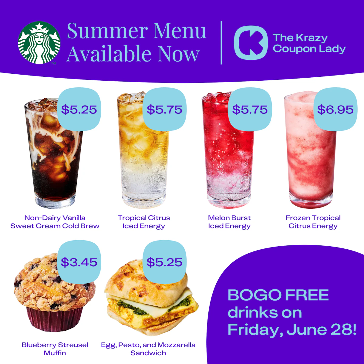 Everything We Know About the Starbucks BOGO Deals in August 2024 - The ...