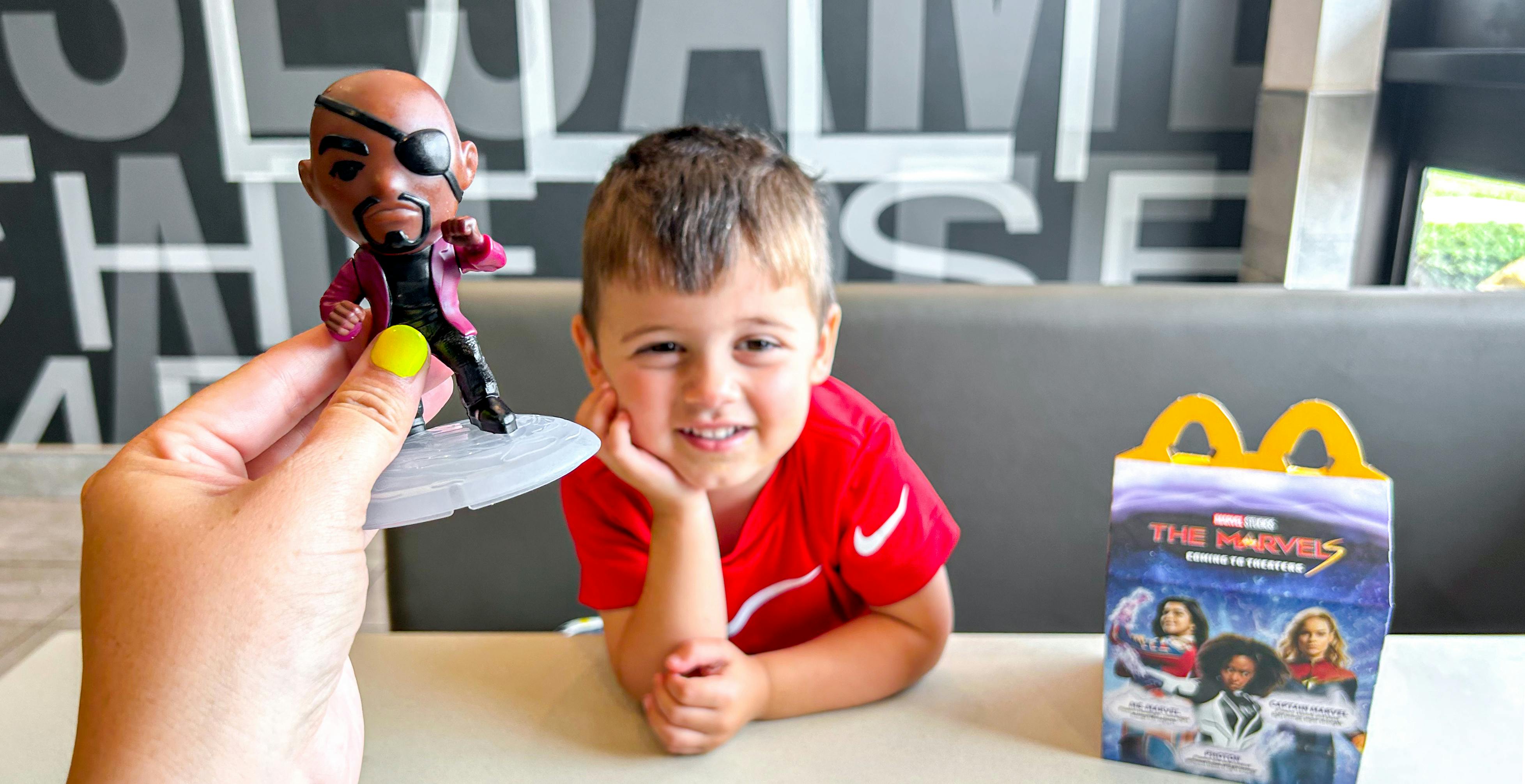 McDonald's Happy Meal Toys for 'The Marvels' Will Last Through Aug. 14 ...