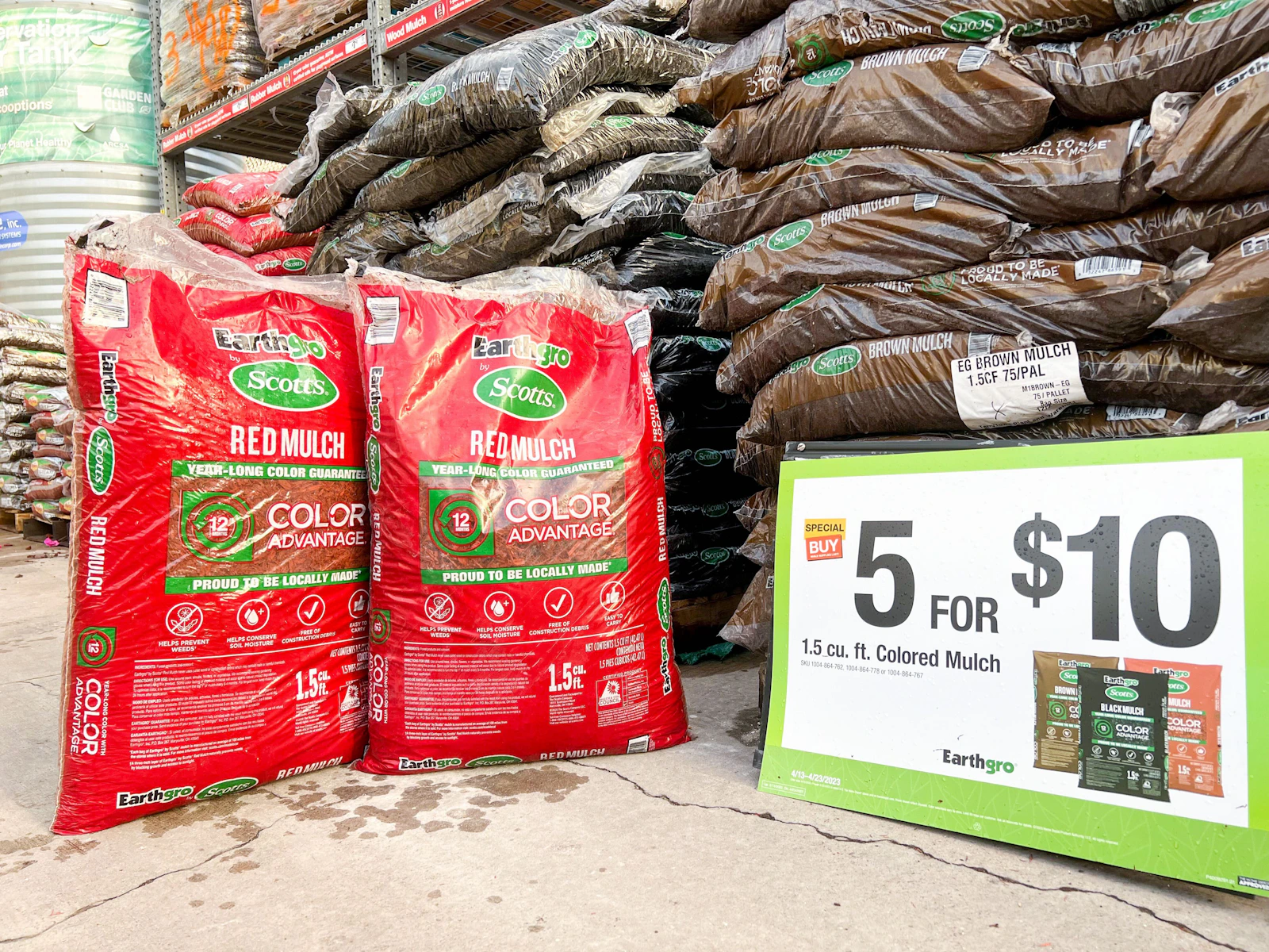Home Depot 5 For 10 Mulchnull