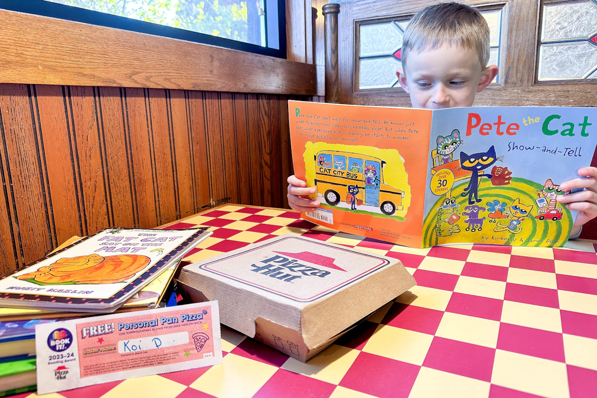 Pizza Hut's Camp BOOK IT Summer Reading Program Is on Now - The Krazy ...