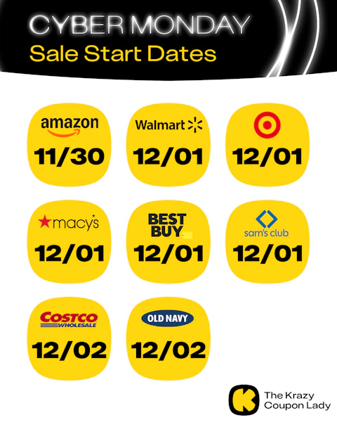 The Best Cyber Monday Deals to Expect (2024) - The Krazy Coupon Lady