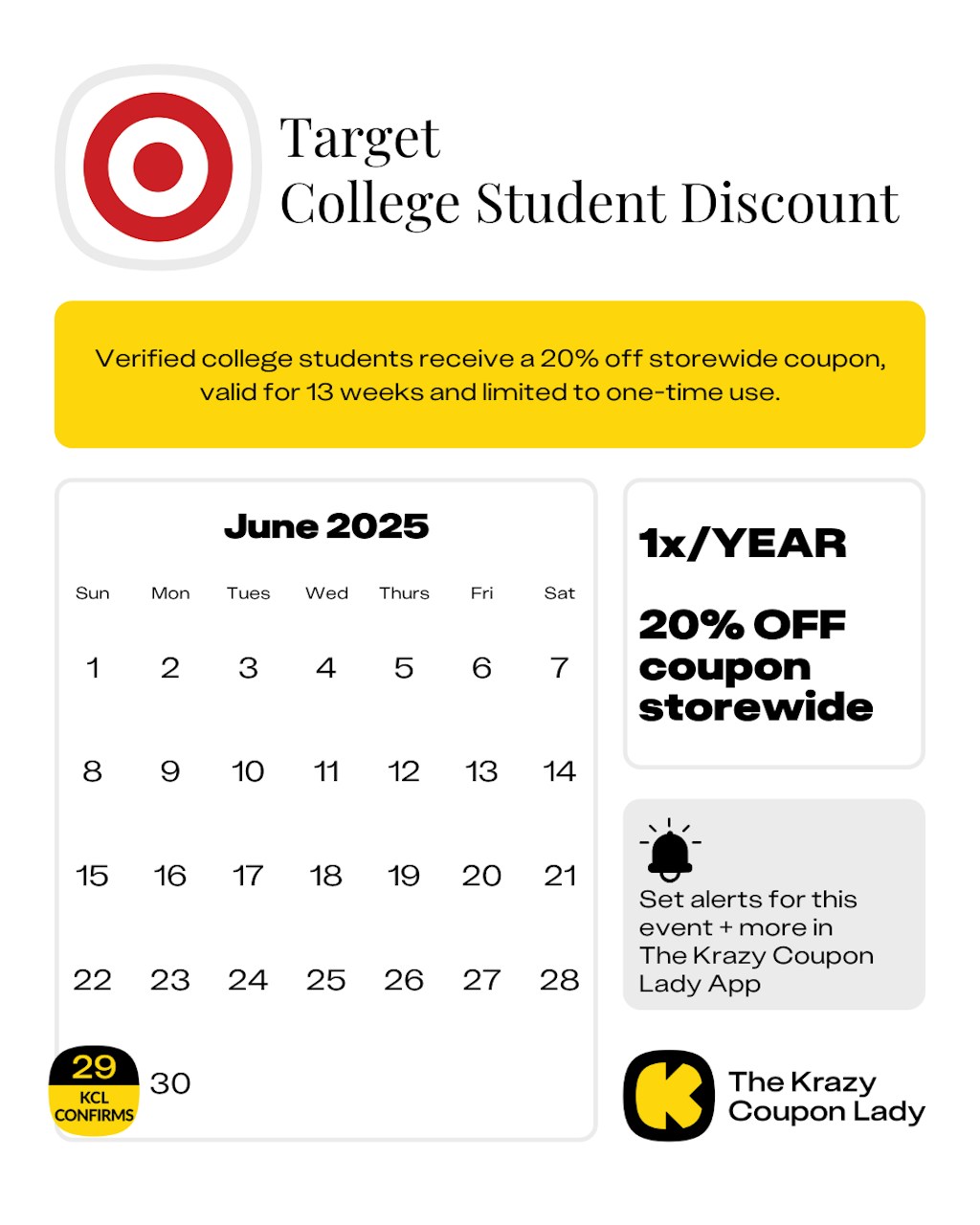 Target College Student Discount 2025: Get 20% Off Starting June 29 ...