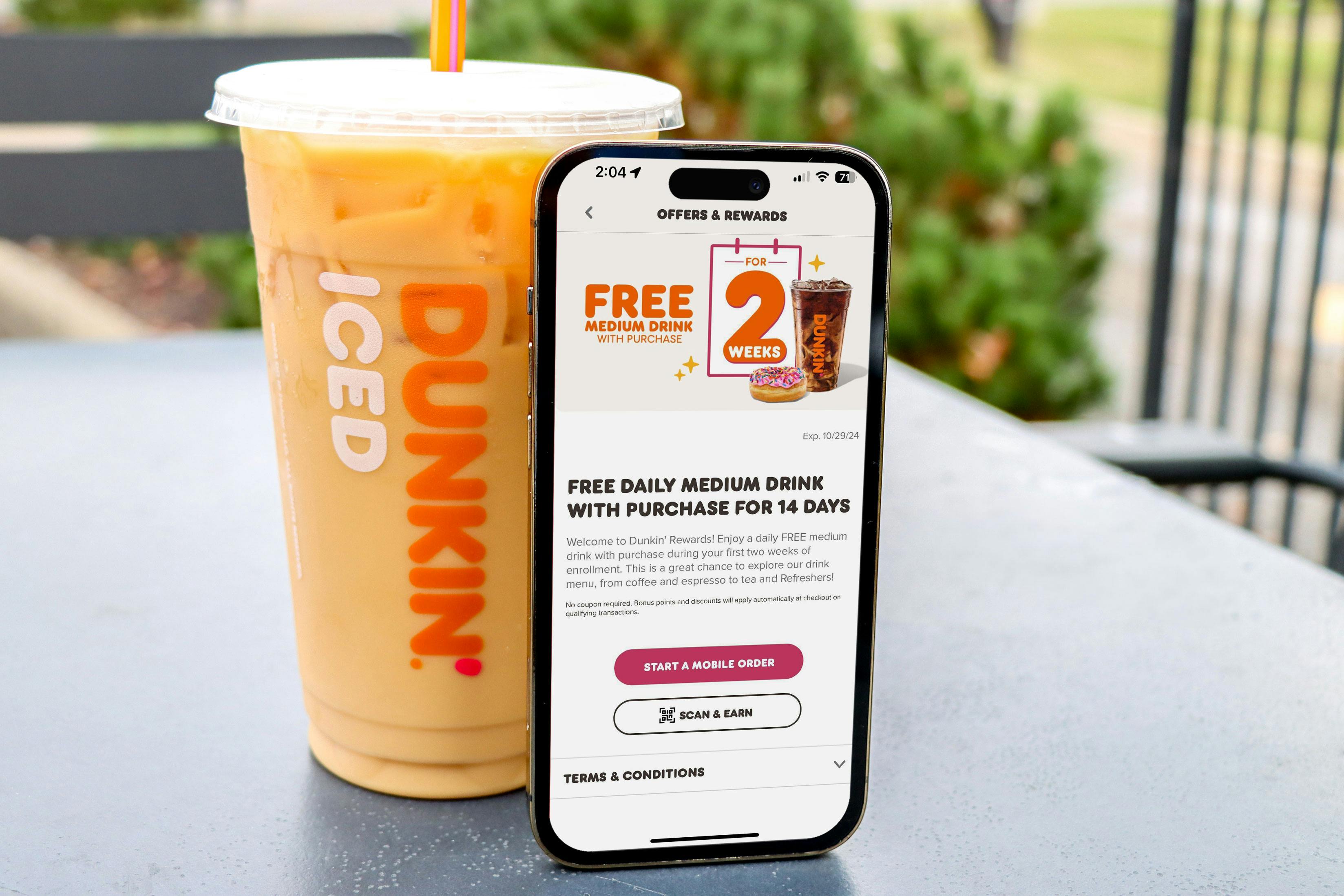 Dunkin' Is Giving Away Free Coffee Every Day to New Rewards Members - The Krazy Coupon Lady