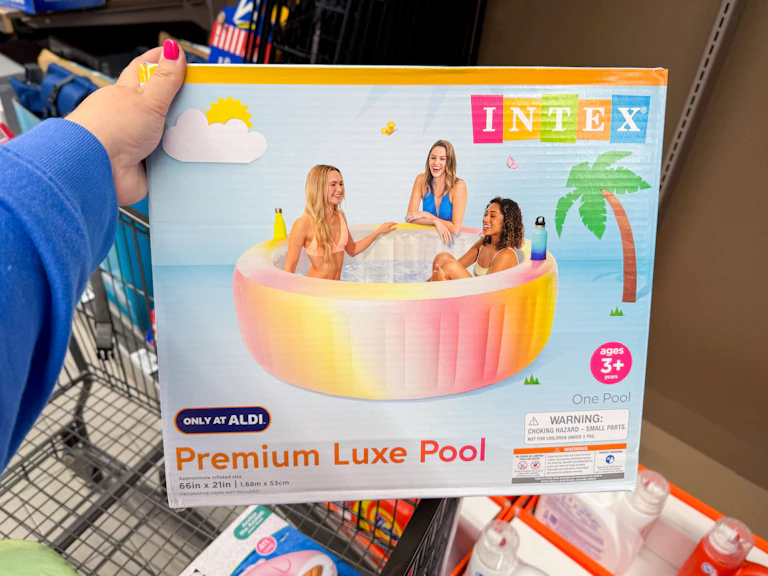 Aldi Pools We're Finding in 2025: $7 Water Hammock and More - The Krazy ...