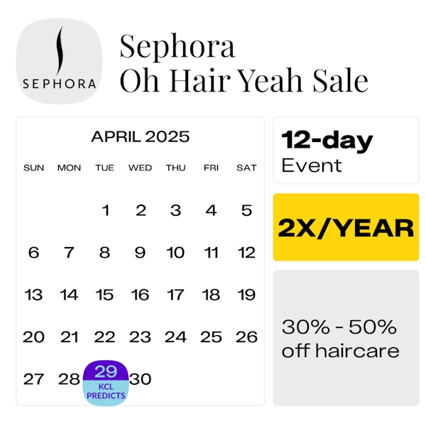 Sephora Oh Hair Yeah Event 2025 - The Krazy Coupon Lady