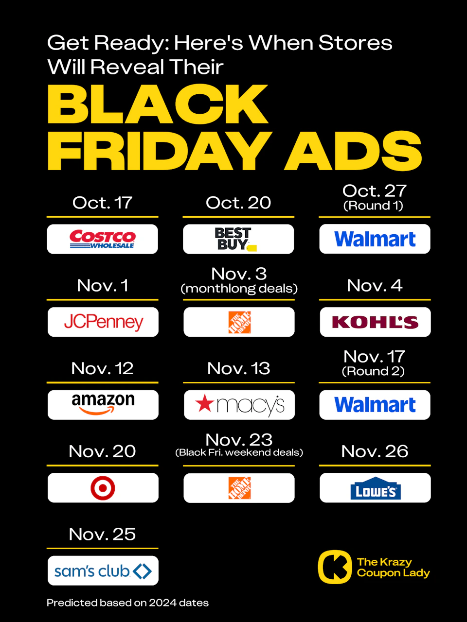 When Do Black Friday Ads Come Out? - The Krazy Coupon Lady