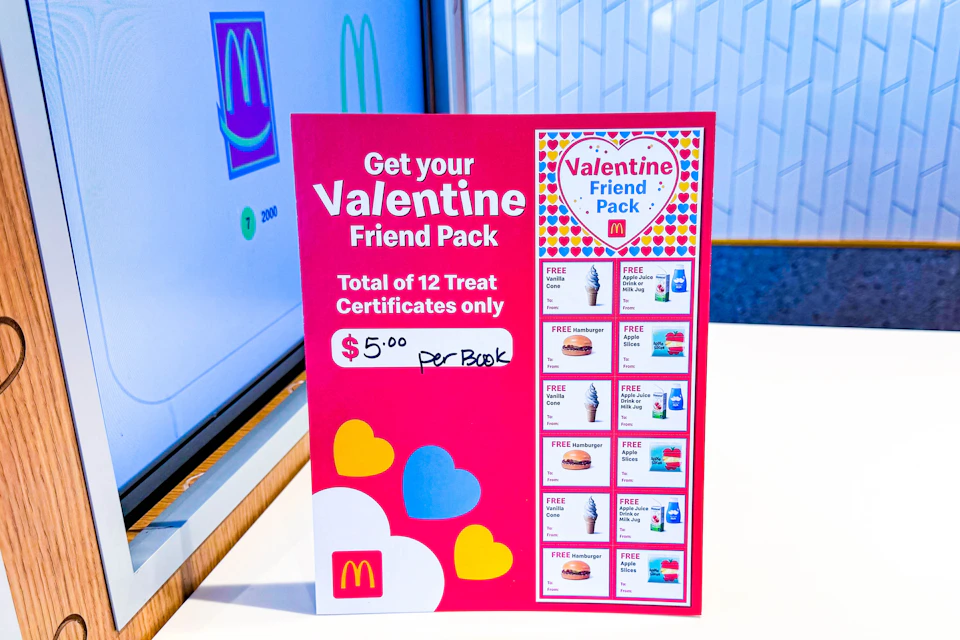 Get the McDonald's Valentine Friend Pack for Free Food Coupons - The ...