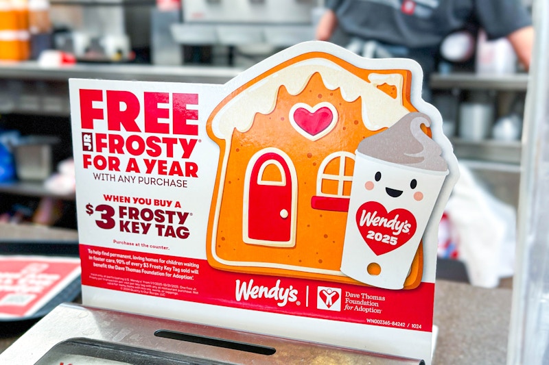 Wendy's Frosty Key Tag is Your $3 Ticket to a Year of Free Treats for a ...