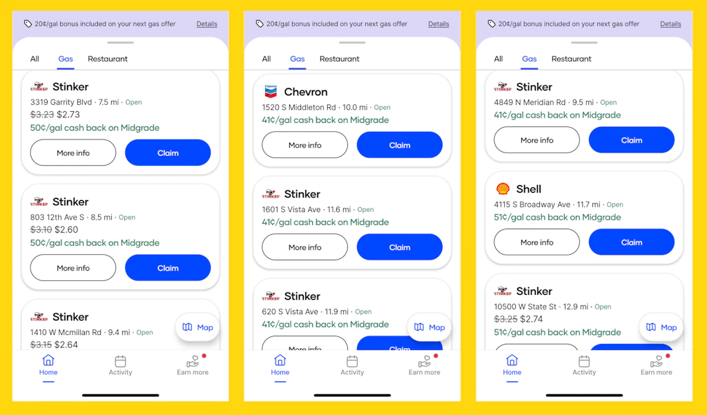Earn Cash Back on Gas With the Free Upside App — Here's How - The Krazy ...