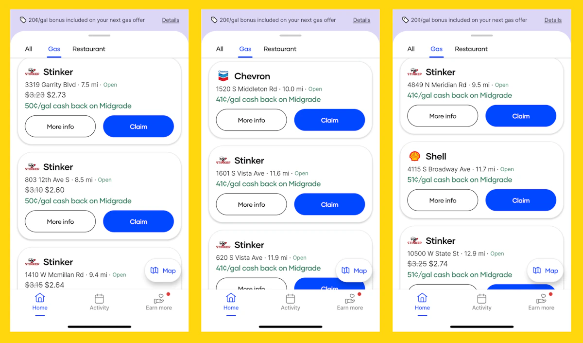 Earn Cash Back on Gas With the Free Upside App — Here's How - The Krazy ...