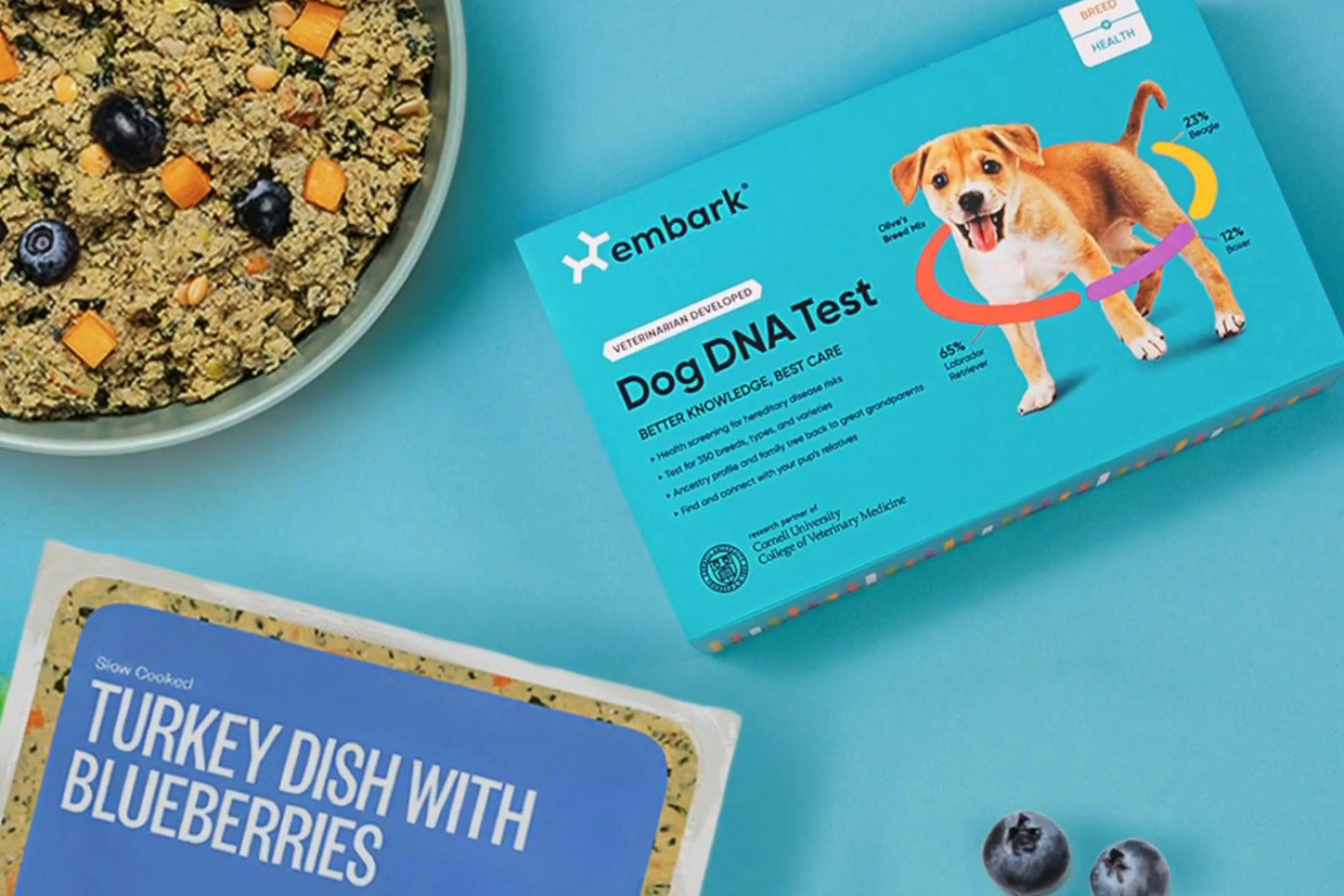 Free $199 Embark Dog DNA Test With Ollie Dog Food Box — Now 60% Off ...