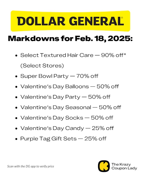 LATEST Dollar General Penny Shopping List 2025 - The Krazy Coupon Lady