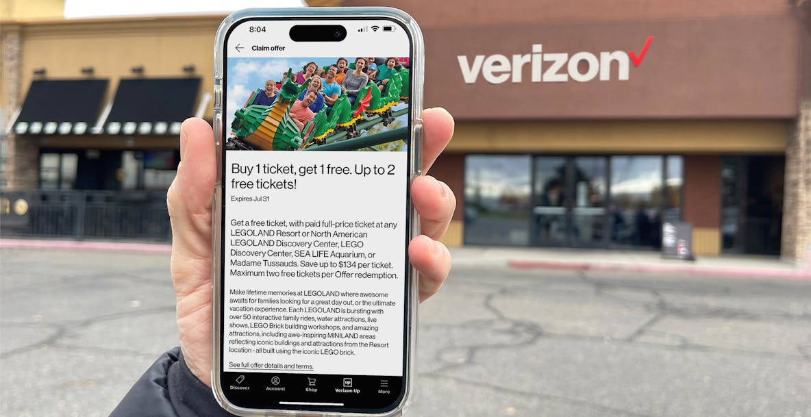 Verizon Up Rewards July: $5 B&N Gift Card, BOGO Free Legoland Tickets ...