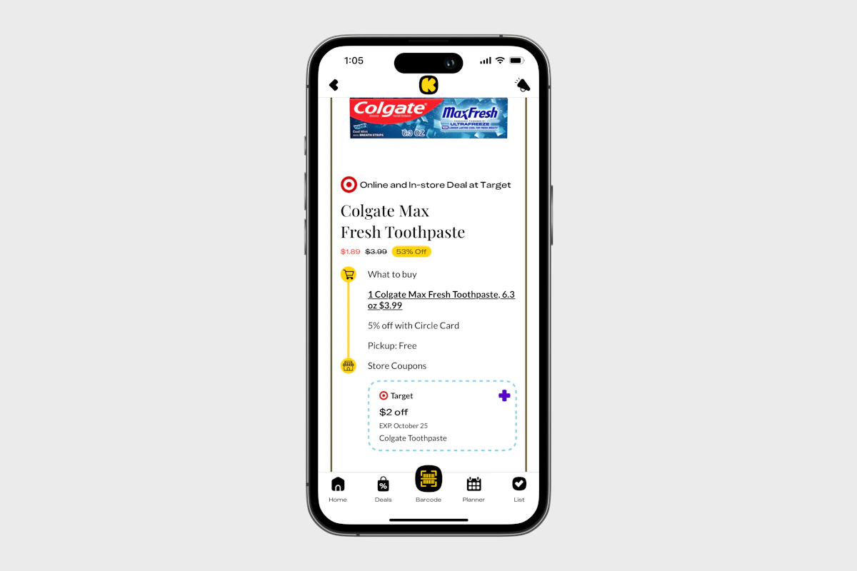 What Are 1-Clip™ Deals? The Complete Guide - The Krazy Coupon Lady