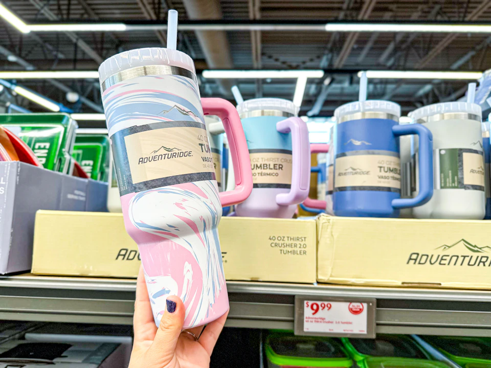 New Aldi Stanley Tumbler Dupe Arrived Nov. 13 - The Krazy Coupon Lady