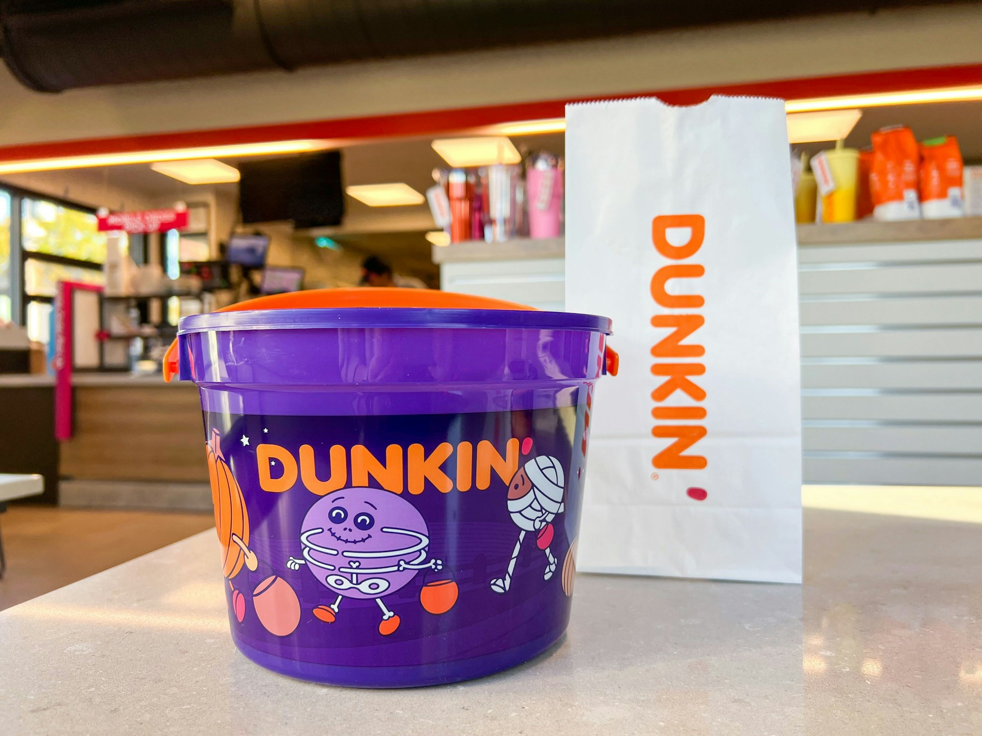 Dunkin' Halloween Buckets Are Filled with 50 Munchkins - The Krazy Coupon Lady