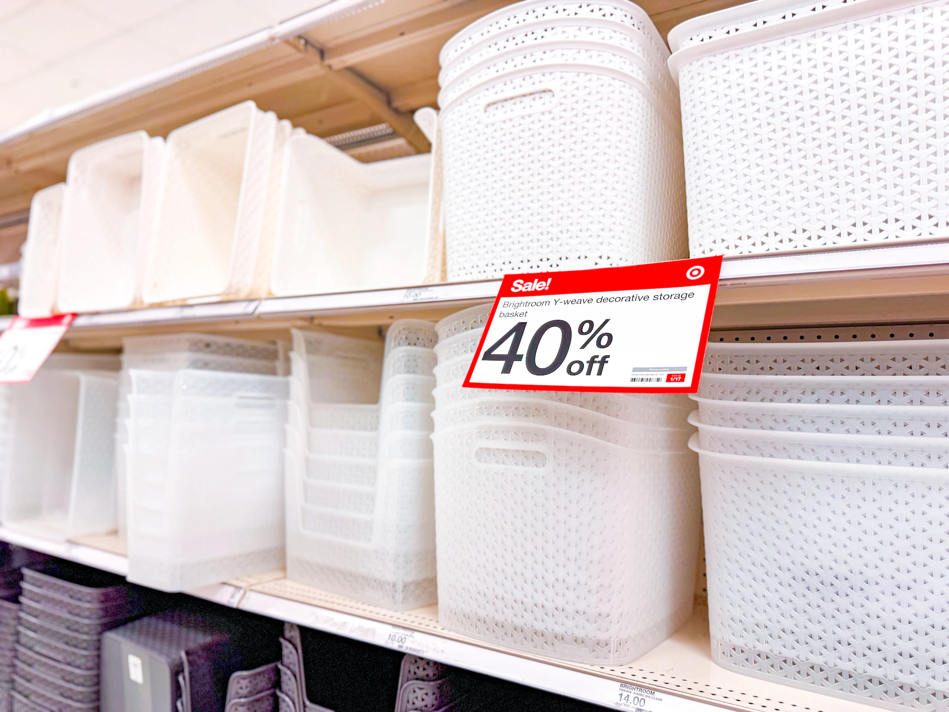Decorative Storage Baskets, as Low as $2.28 at Target (4 Color Options ...