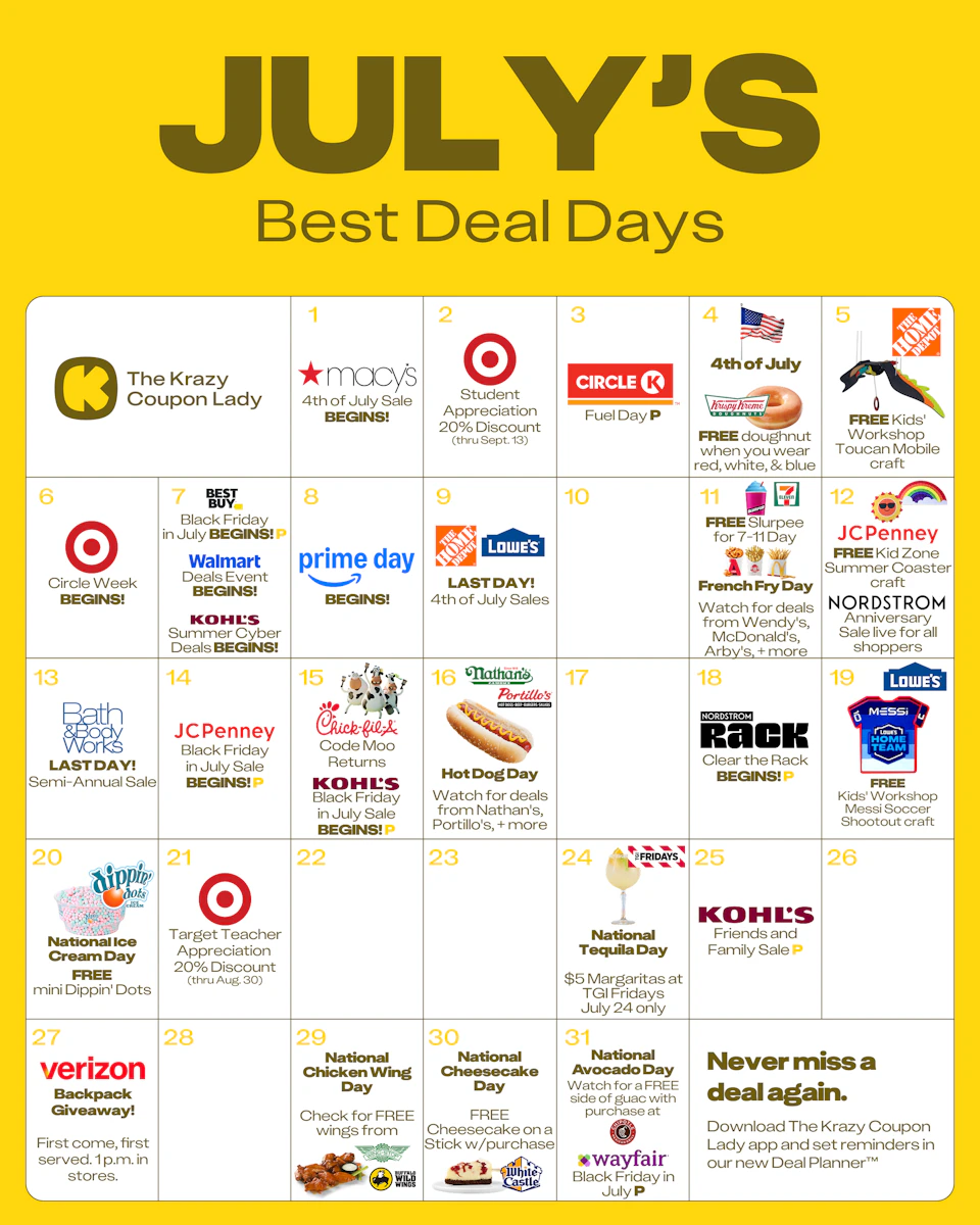 Things to Stock Up on in July — All the Best Hot-Weather Deals - The ...