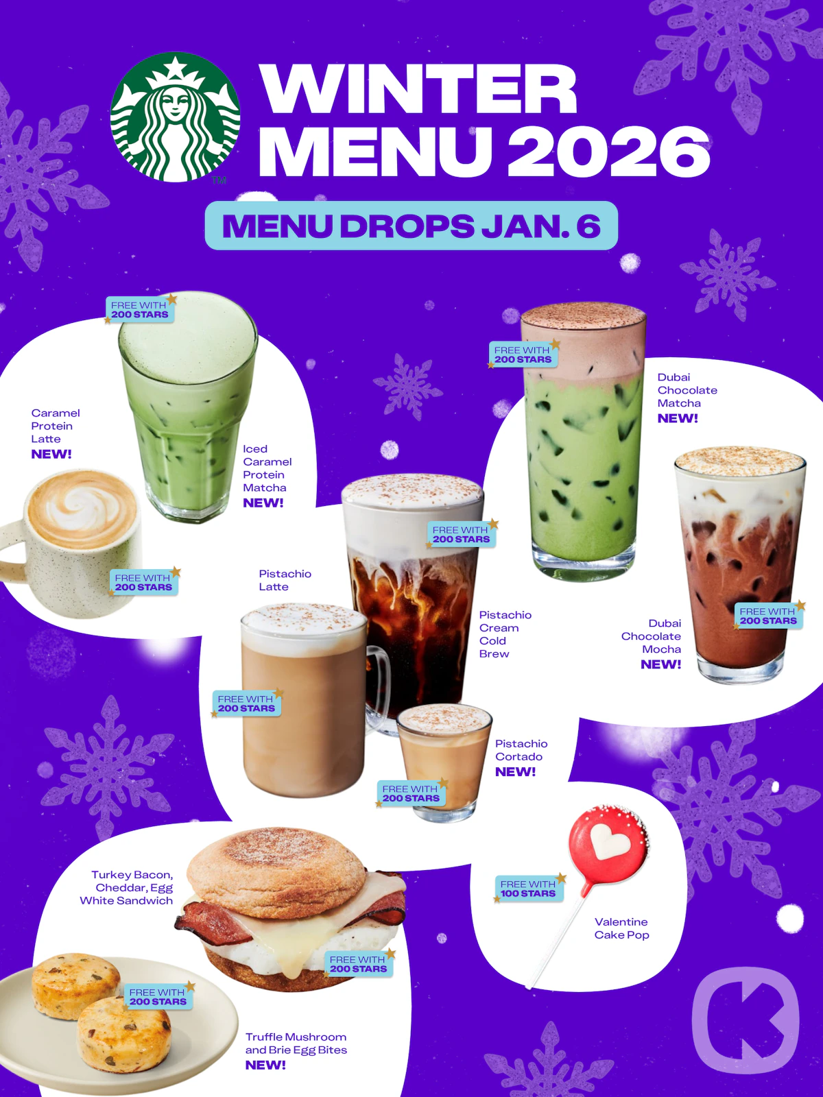 Starbucks Winter Menu 2026 — New Items, Prices, and More - The Krazy ...