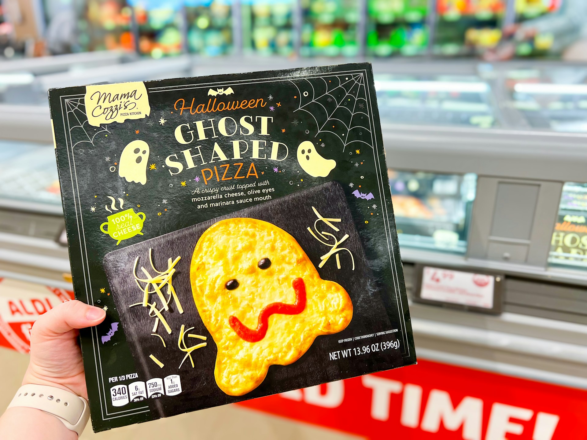 Aldi Halloween Pizza: Ghost & Pumpkin Pizza Shapes Are Here For $4.99 ...