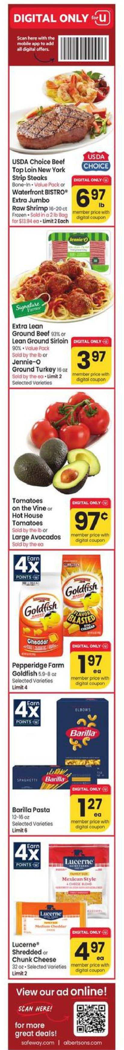 Safeway Weekly Ad: March 6 - 12, 2024 - The Krazy Coupon Lady