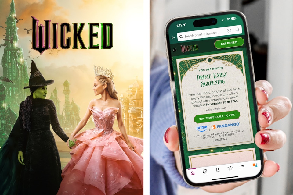 How to Get Your Early Wicked Tickets Through Amazon Prime 4 DAYS EARLY ...