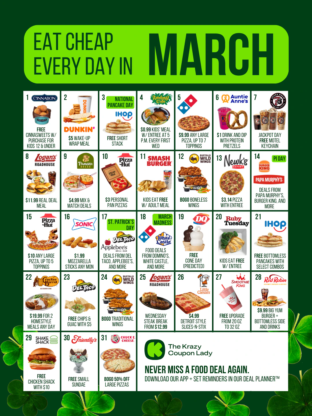 100+ Food Deals Near Me: Where to Find the Best Food Deals This Week ...