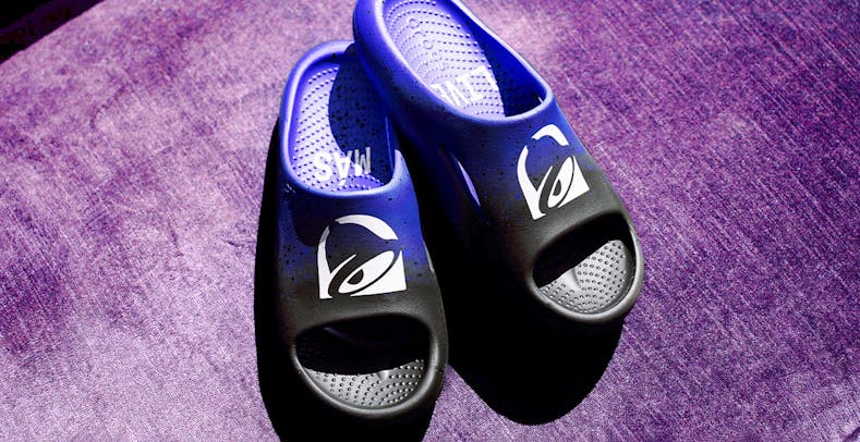 Here's Where to Find the Sold Out Taco Bell Crocs Mellow Slides - The ...