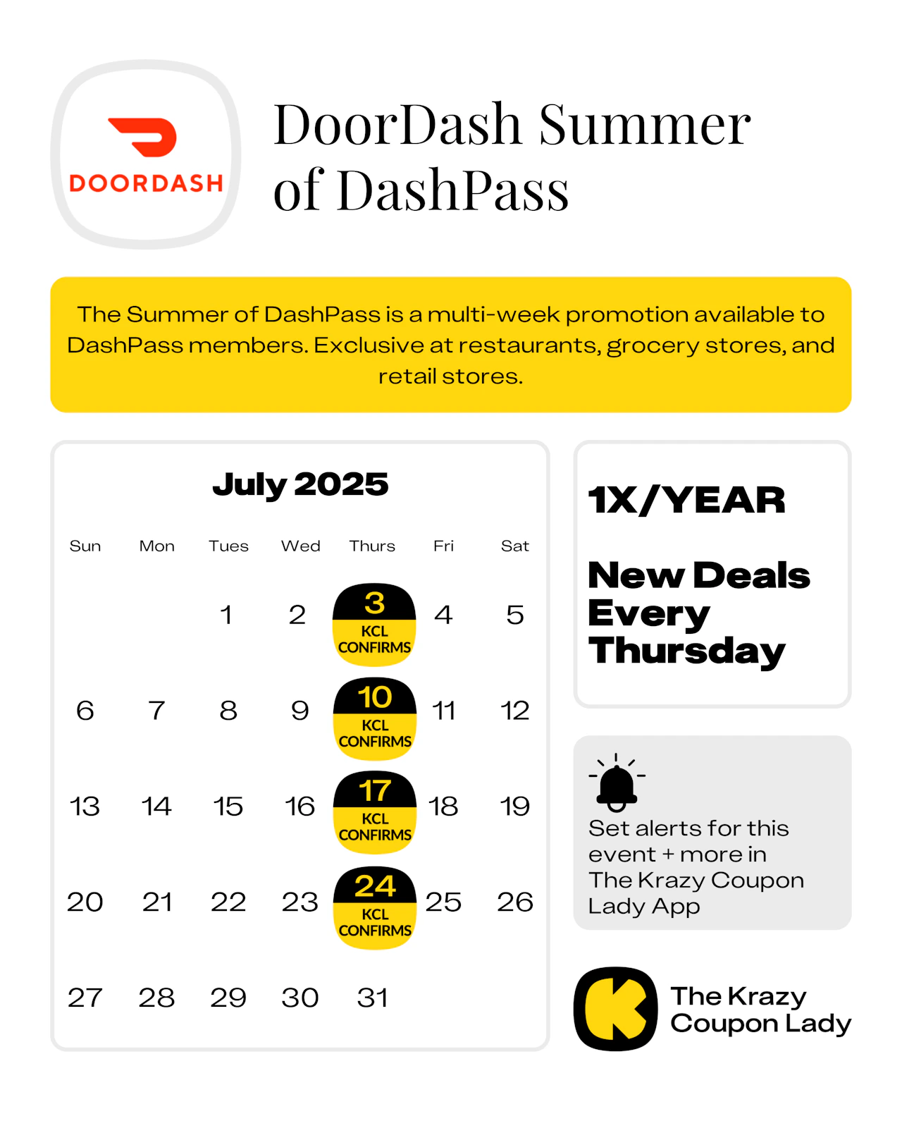 DoorDash Summer of DashPass Is Here — Discounts & More - The Krazy ...