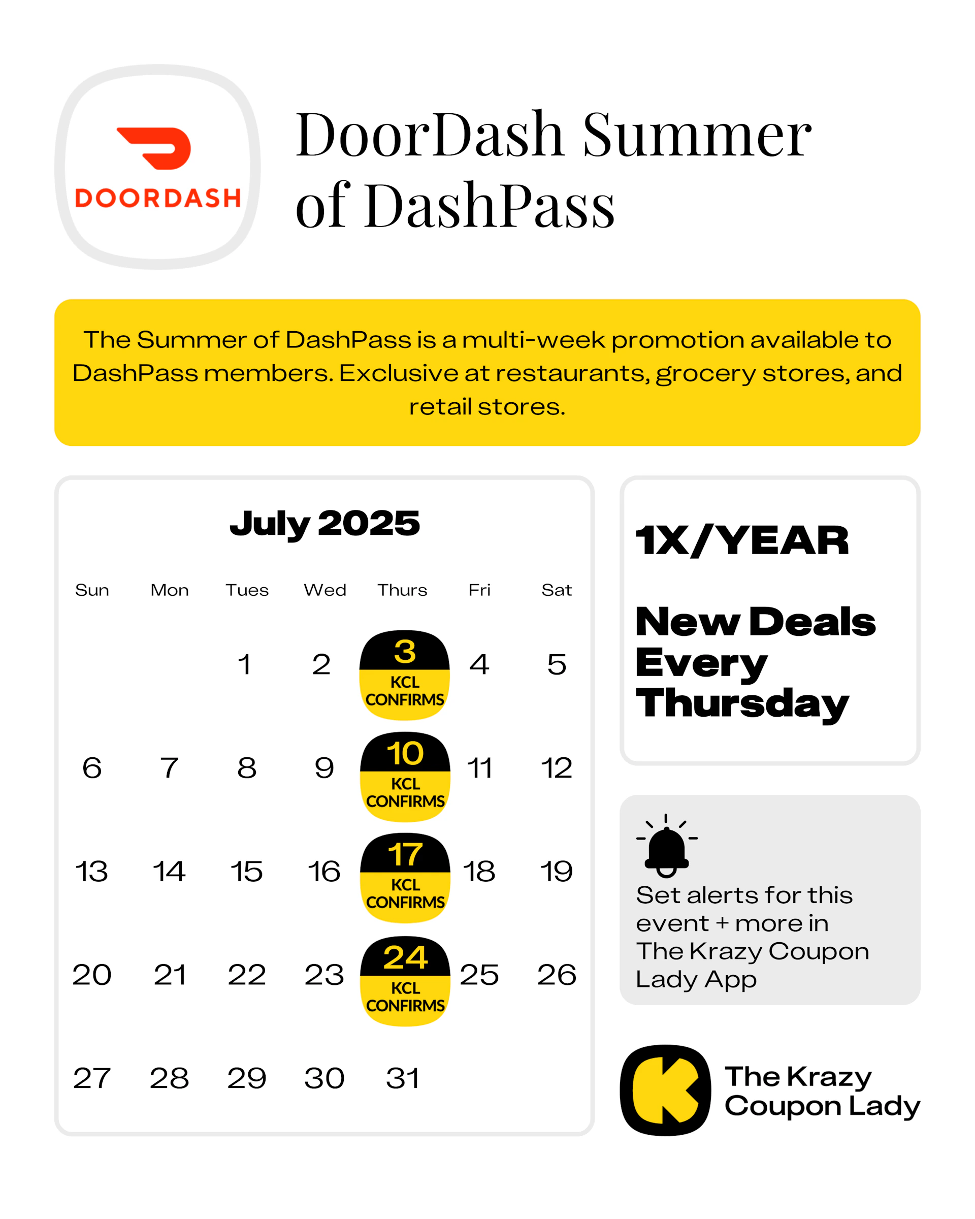 DoorDash Summer of DashPass Is Here — Discounts & More - The Krazy ...