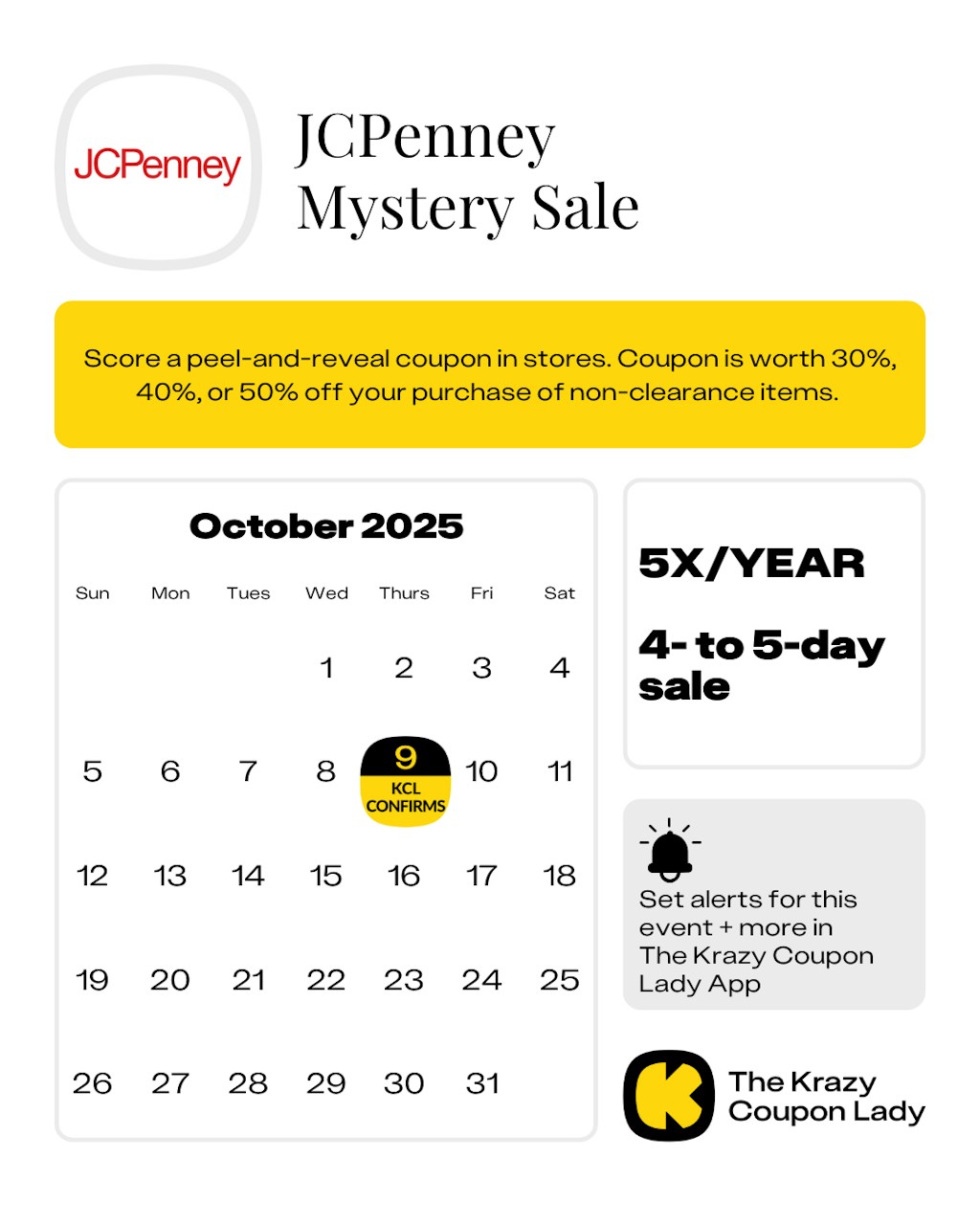 JCPenney Mystery Sale 2025: How to Get the Peel and Reveal Coupon - The ...